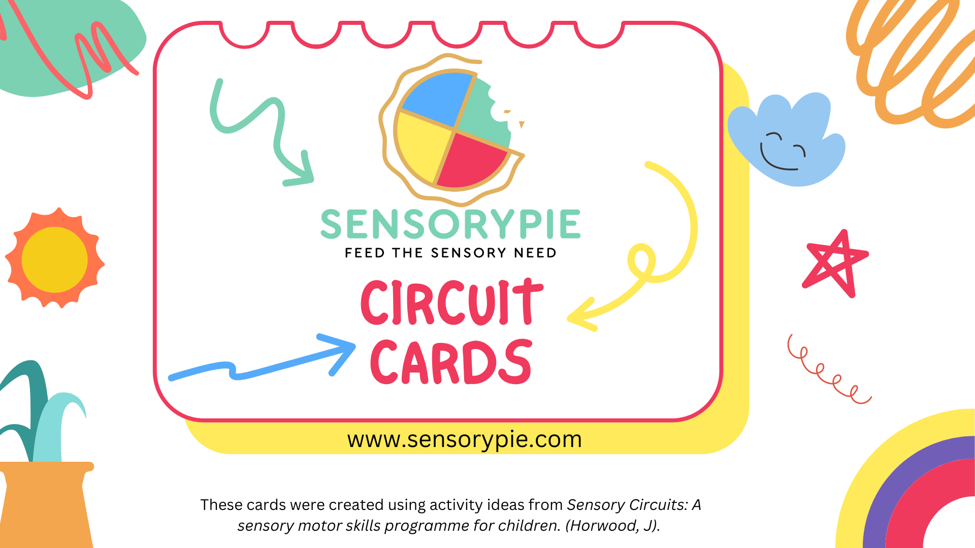 SensoryPie Sensory Circuit Cards